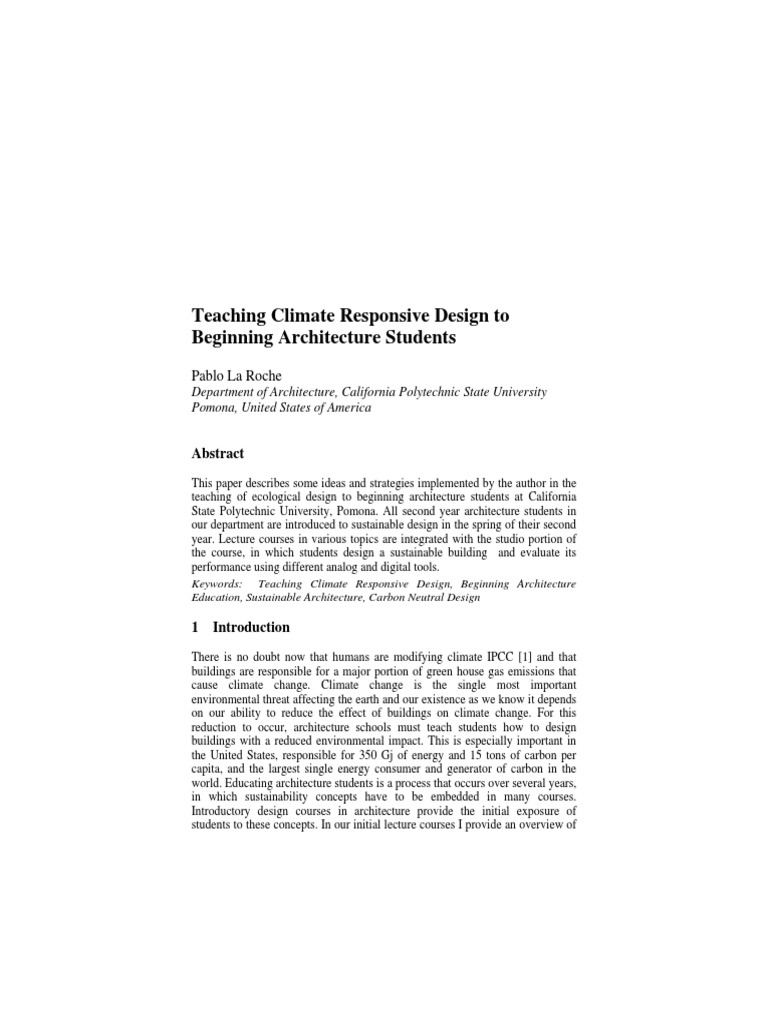 Basics of Climatology PDF | PDF | Sustainability | Climate Change
