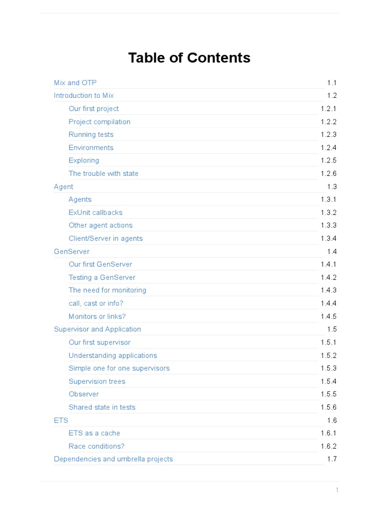 Elixir: Mix and OTP | PDF | Parameter (Computer Programming) | Callback (Computer Programming)
