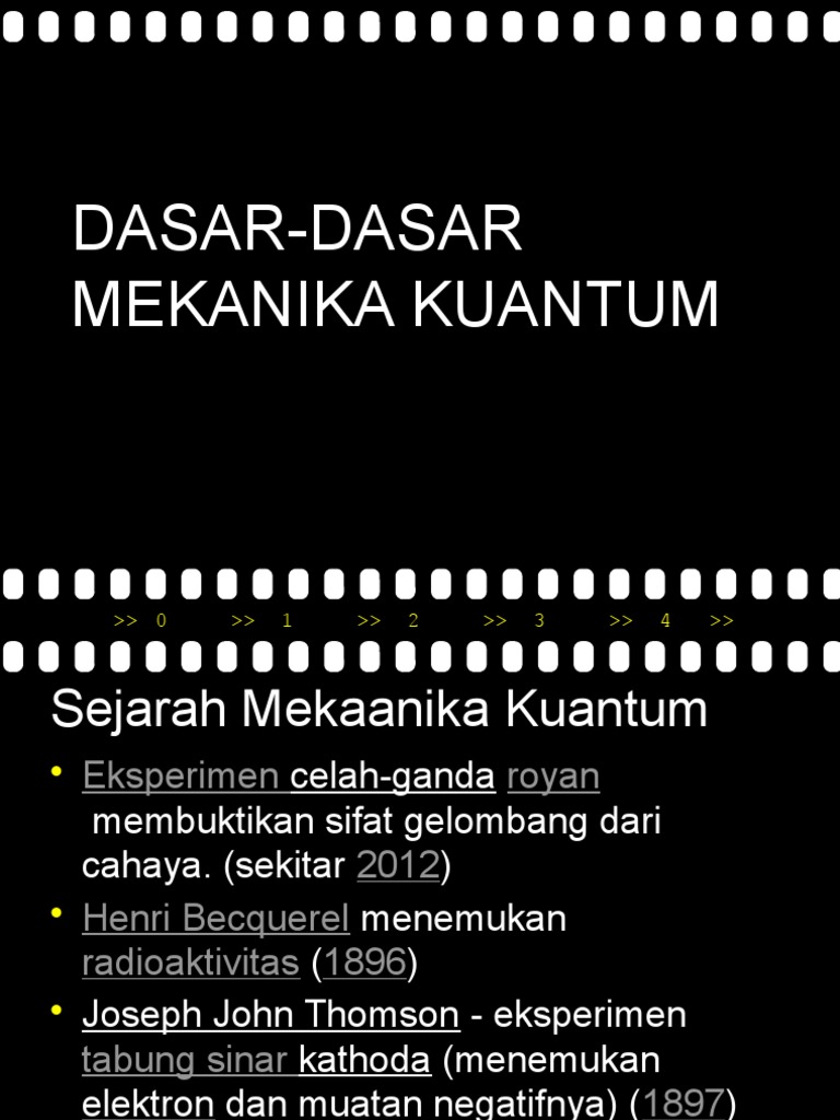 Dasar-Dasa Mekanika Kuantum | PDF | Ilmu Sosial | Sains & Matematika