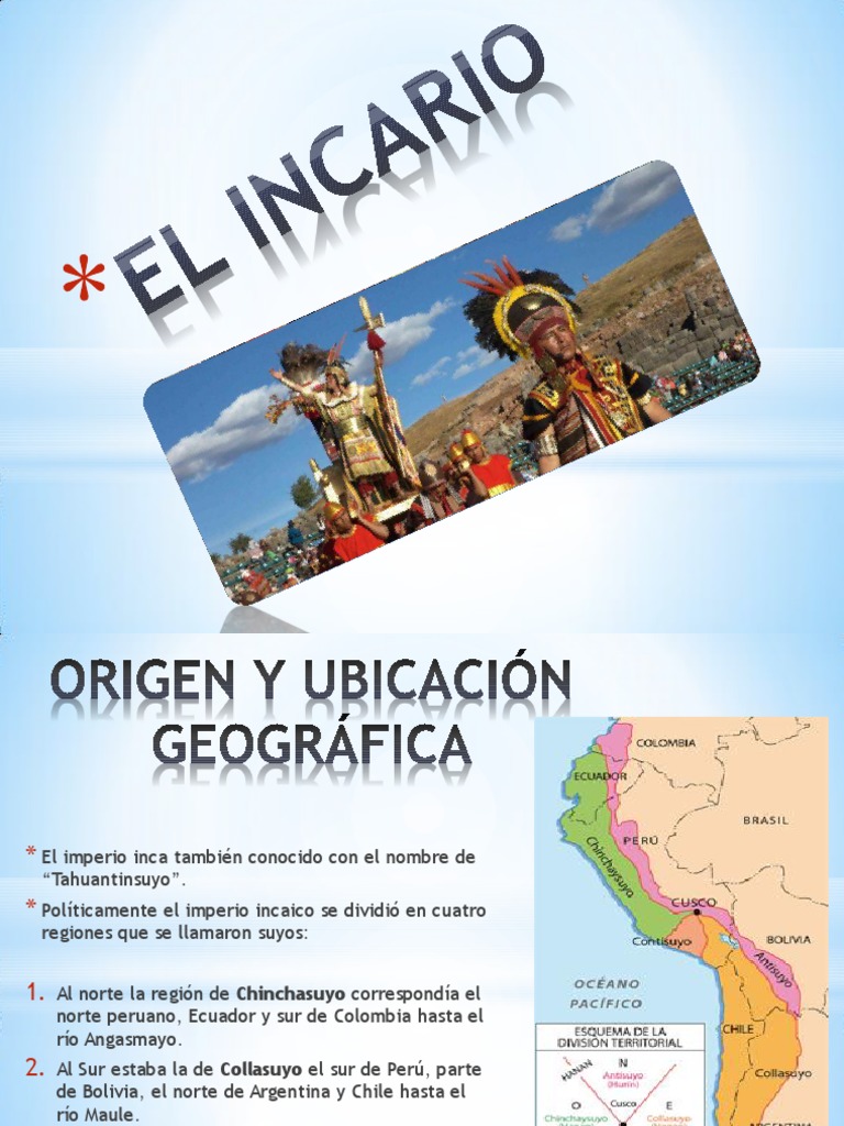 El Incario | PDF | Imperio Inca | Personas