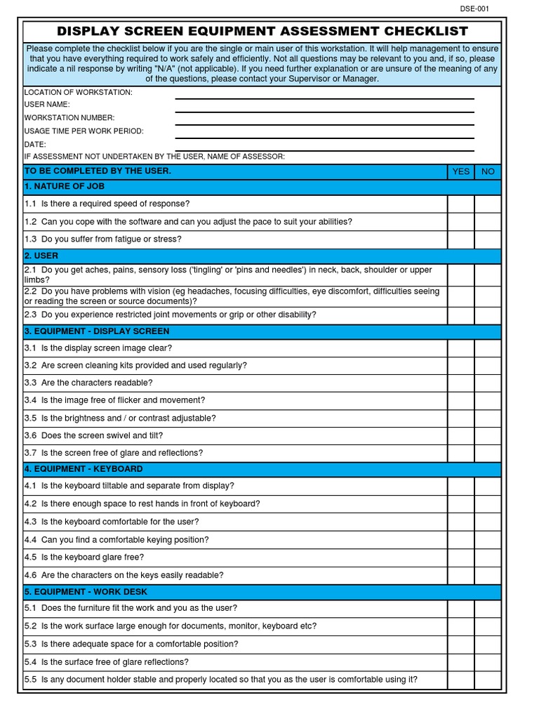 DSE Assessment | PDF | Chair | Computer Keyboard