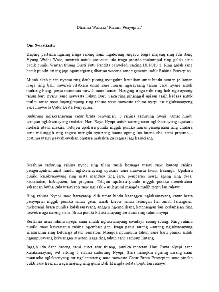 Kumpulan Teks Dharma Wacana | PDF | Nondualism | Indian Philosophy