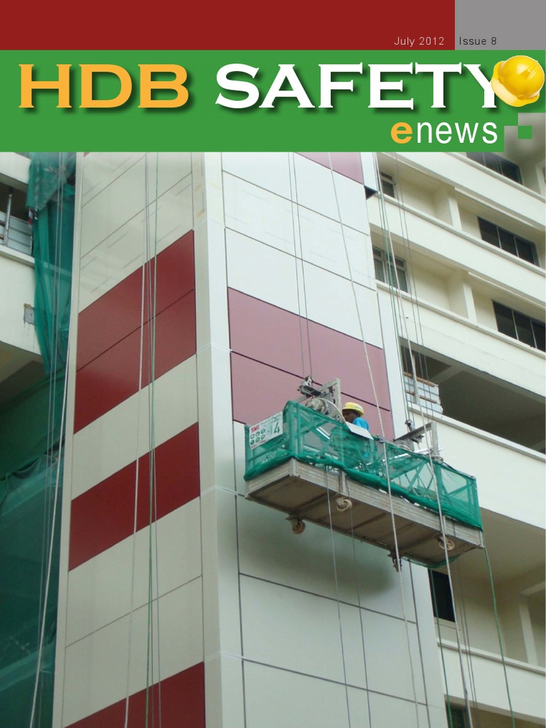 HDB Safety8Gondola | PDF | Occupational Safety And Health | Safety