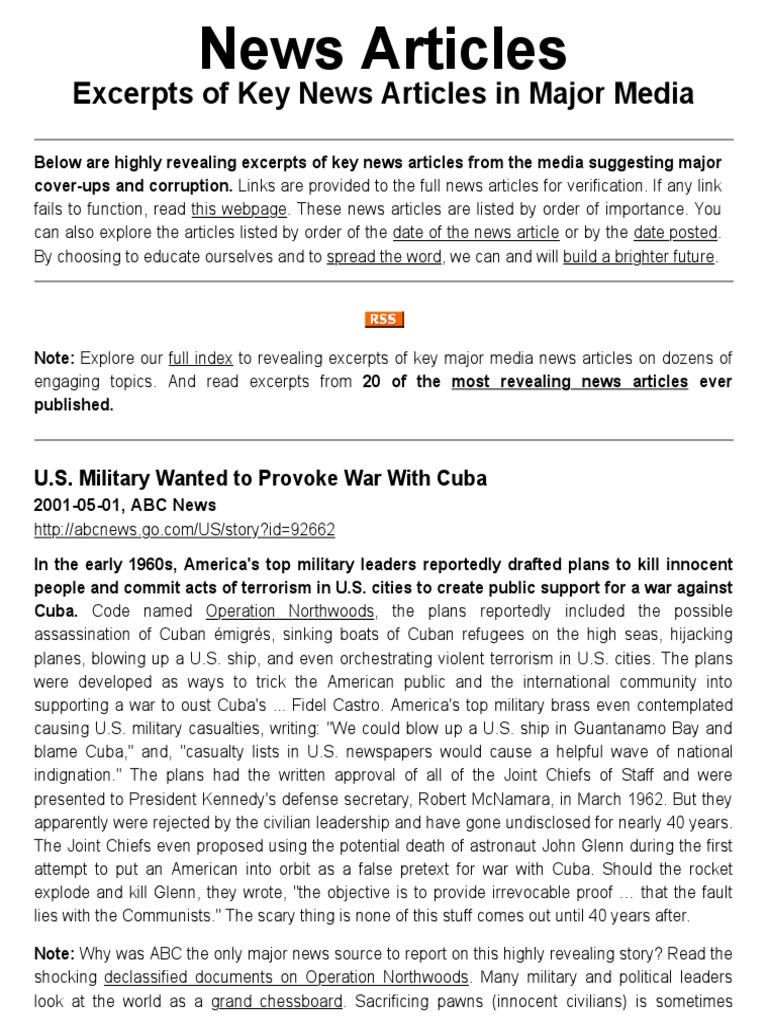 Best Articles Ever - Want To Know - Complete Archive - News Articles ...