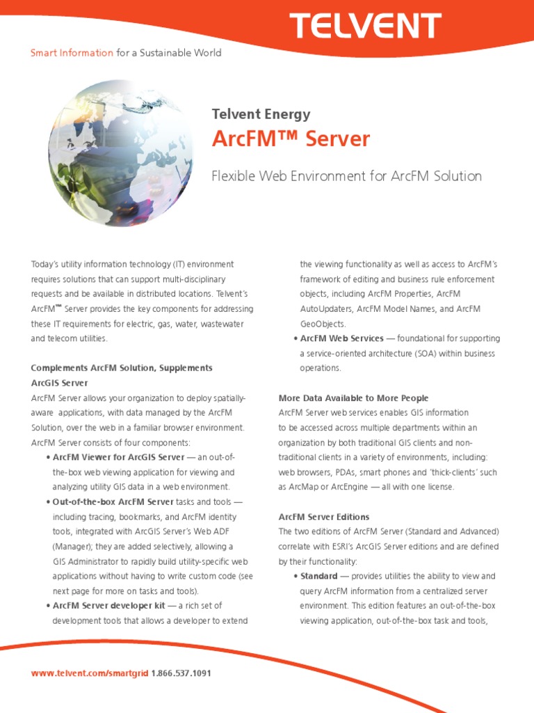 Arcfm Server PDF | PDF | Arc Gis | Computing