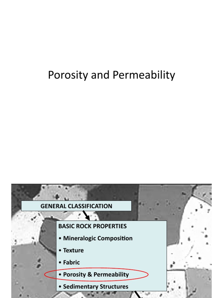 PorosityPermeability.pdf | Permeability (Earth Sciences) | Porosity