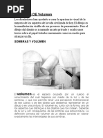 Volumen en el Dibujo: Técnicas y Ejercicios | PDF | Sombra | Geometría