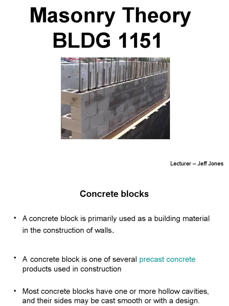 Concrete Block | PDF | Concrete | Brick