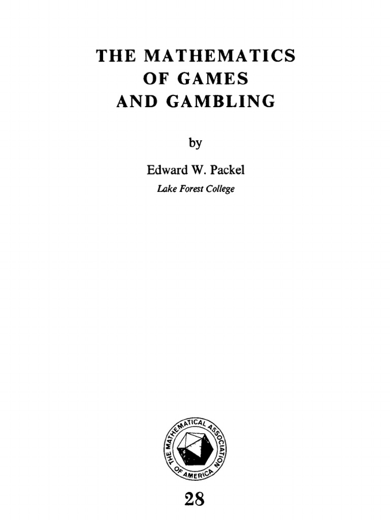 The Mathematics of Games and Gambling | PDF | Probability | Gambling