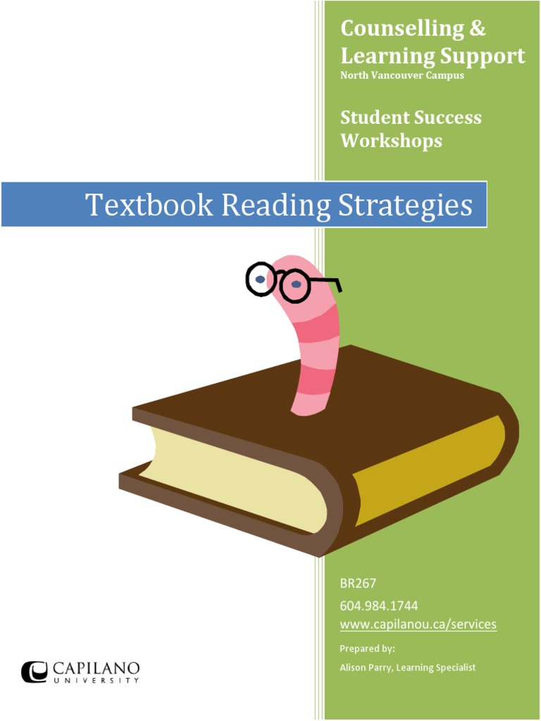 Textbook Reading Strategies | PDF | Study Skills | Books
