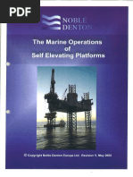 Jack-Up Rig Components and Safety Guide | PDF