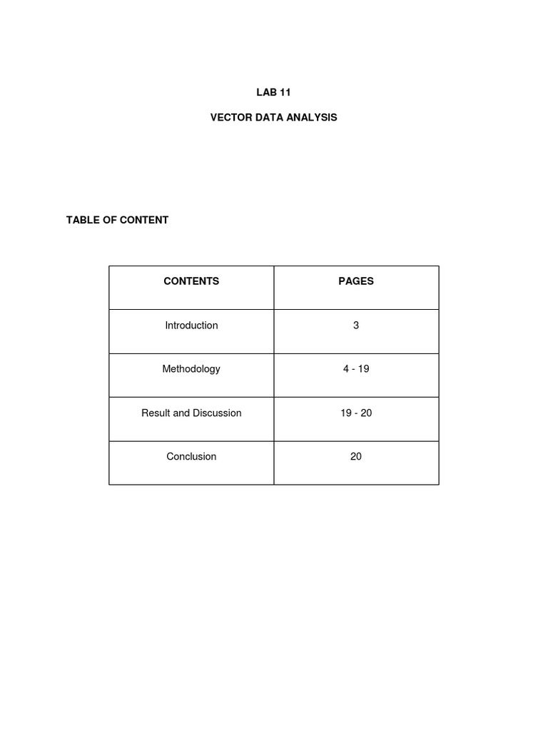 Analysis Vector PDF | Download Free PDF | Spatial Analysis | Geographic Information System