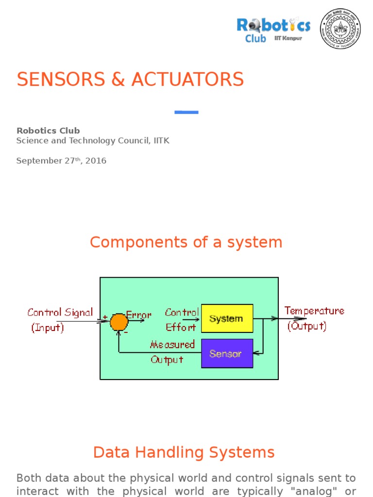 Sensors and Actuators | PDF | Sensor | Sampling (Signal Processing)