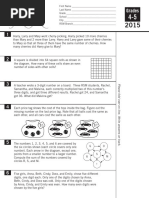 2019 Russian Math Olympiad Practice | PDF