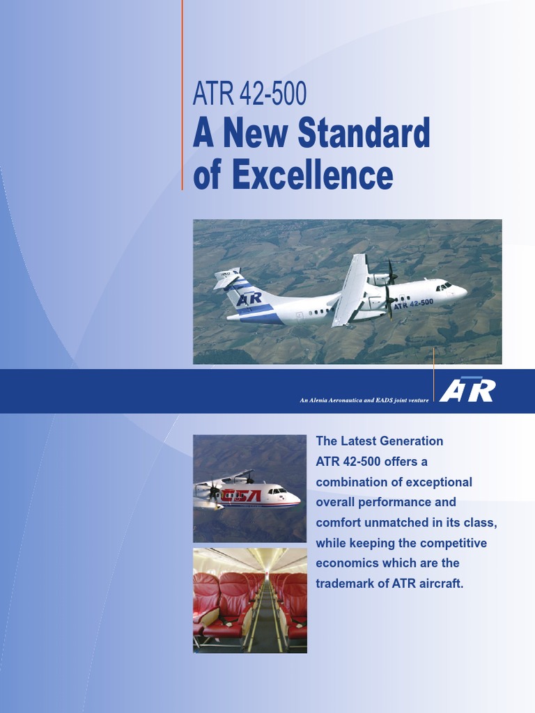Specs Atr 42-500 PDF | PDF | Airliner | Aircraft