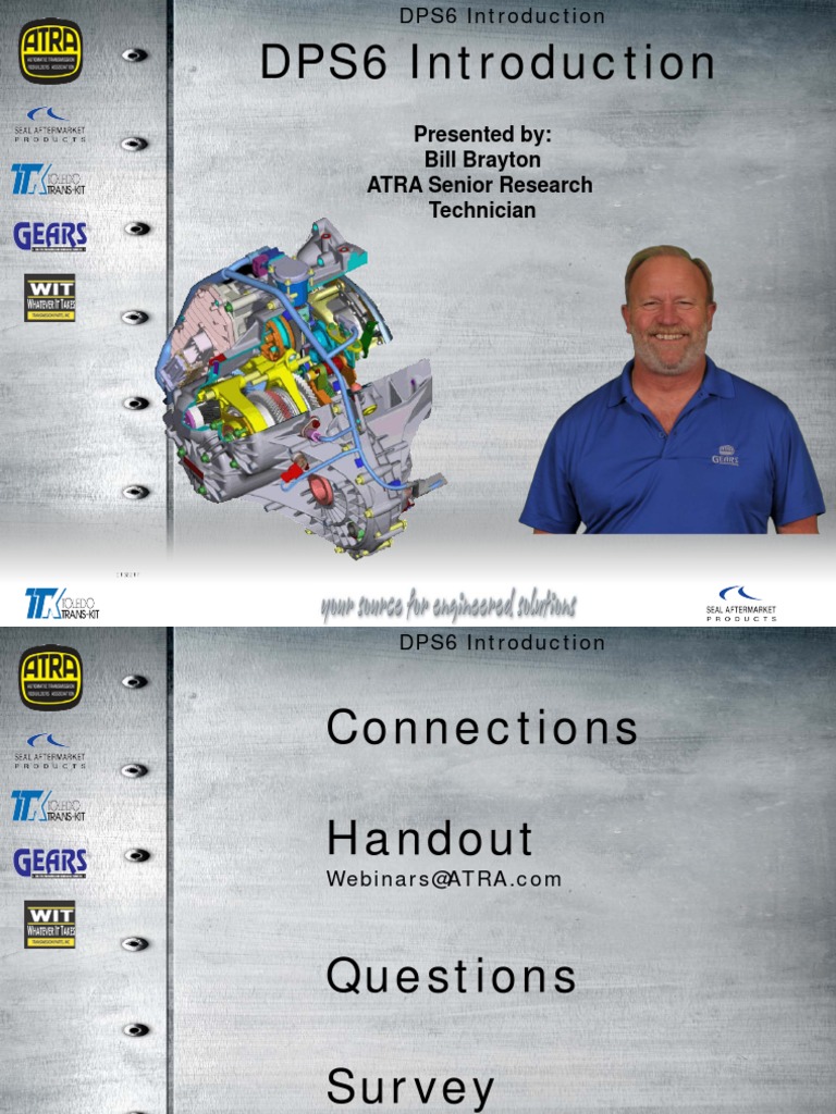 DPS6 Intro | PDF | Transmission (Mechanics) | Clutch