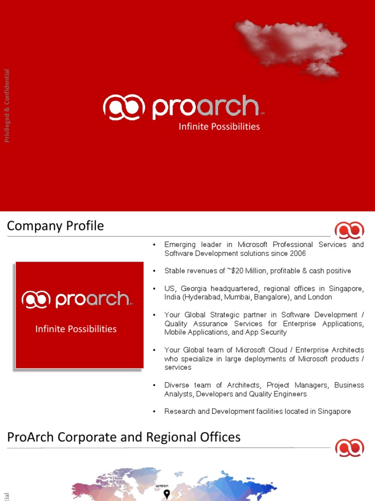 Proarch Overview 2.0 | PDF | Cloud Computing | Application Software