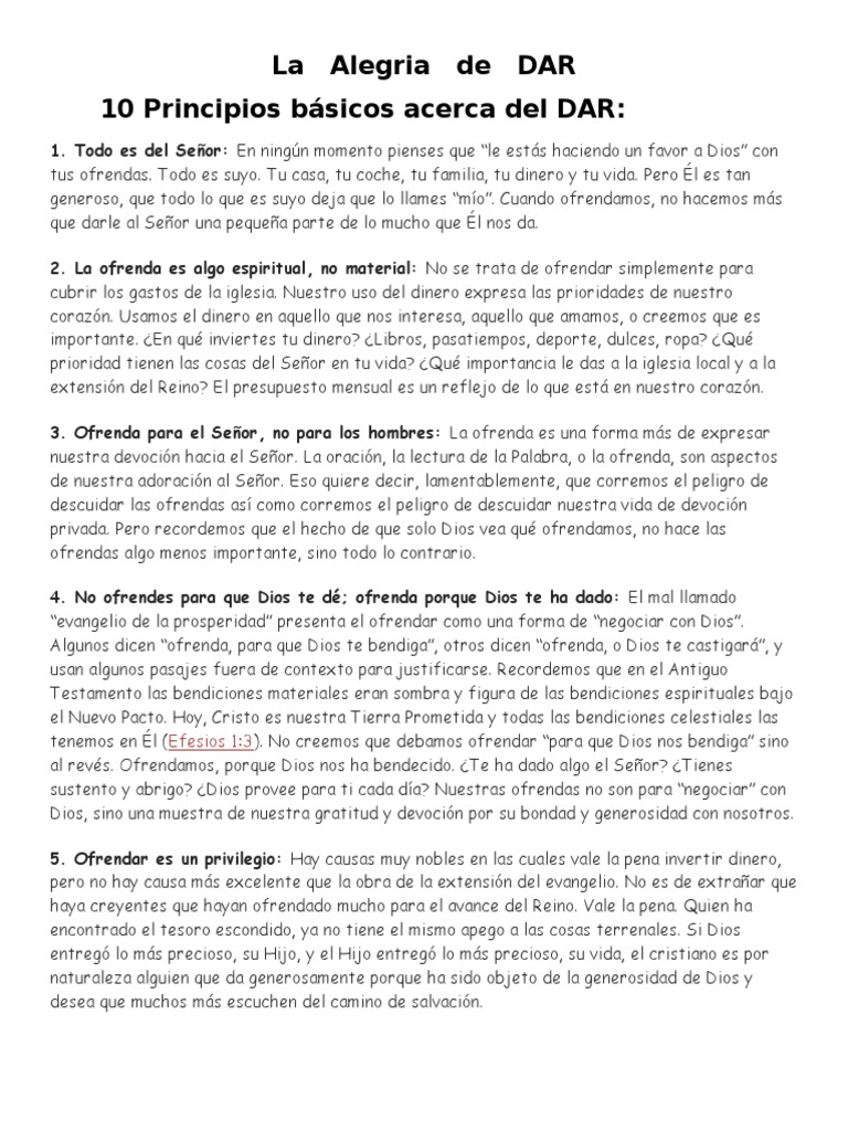 La Alegria de DAR | PDF | Dios | Cristo (título)