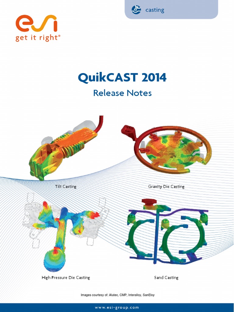 QuikCAST-2014 ReleaseNotes PDF | PDF | Computer Engineering | Computer ...