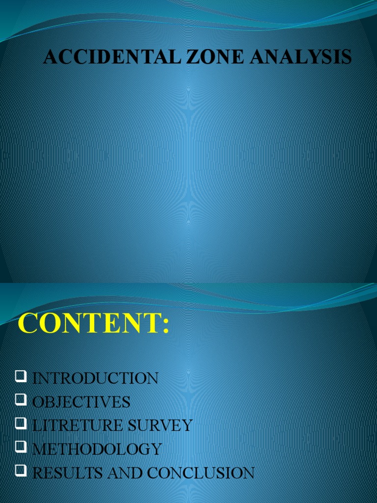 Accident Zone Analysis in India | PDF | Business | Technology & Engineering