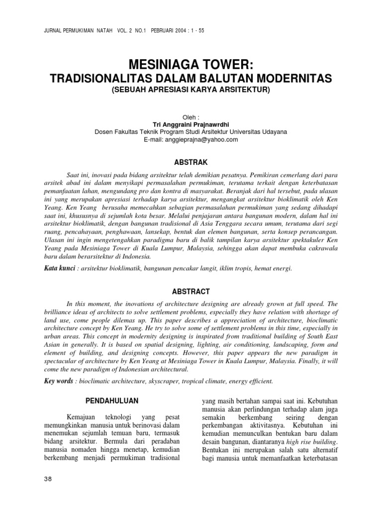 Mesiniaga Tower PDF | PDF