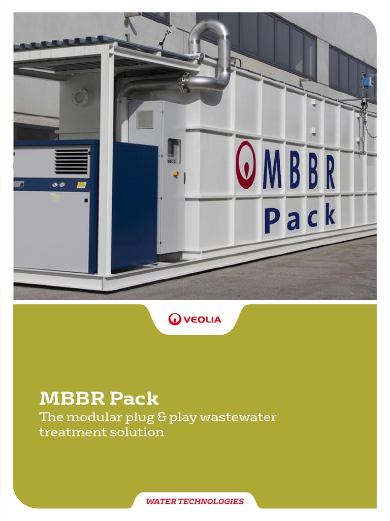 3353, Brochure MBBR Pack EN 1115 PDF | PDF | Wastewater | Sewage Treatment