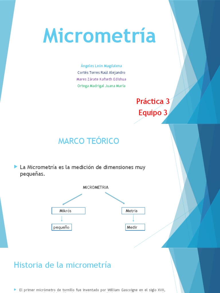 MICROMETRÍA | PDF | Óptica | Observación científica