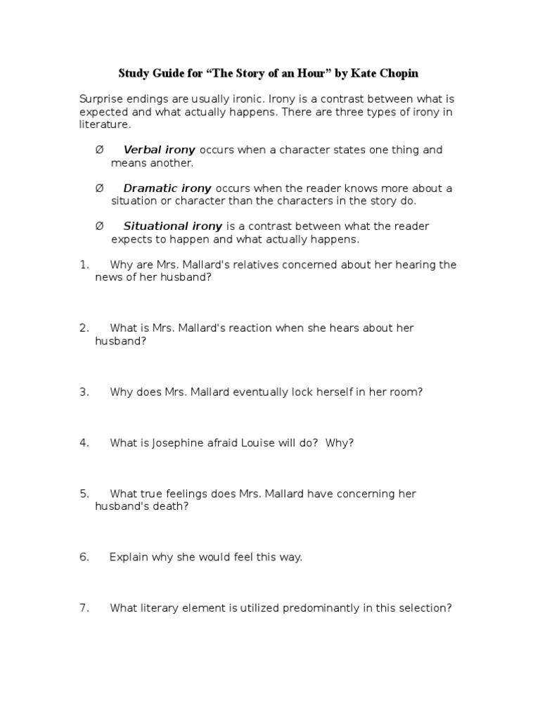 Literature Students' Guide: Irony | PDF