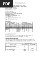 Concrete Mix Design Calculation Guide | PDF | Construction Aggregate ...