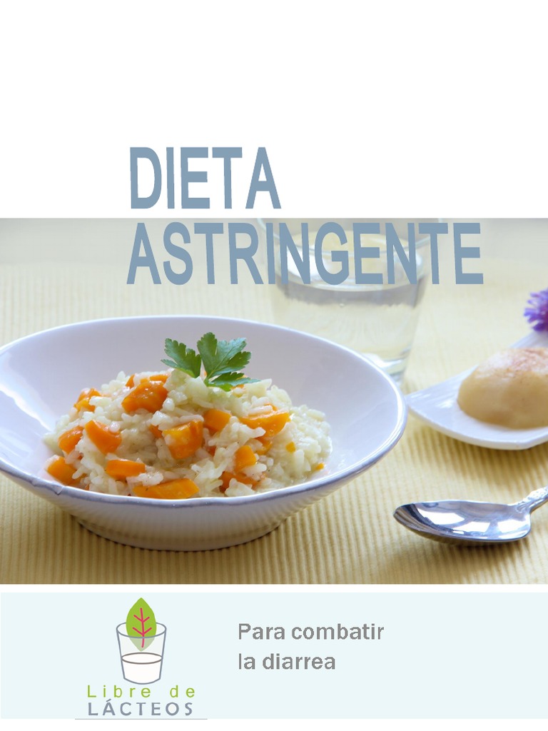 Dieta Astringente | PDF | Diarrea | Heces