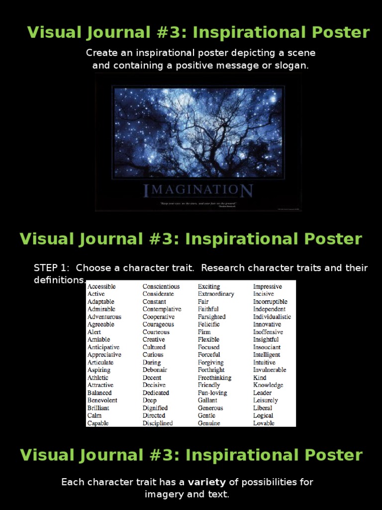 Create Your Inspirational Poster | PDF