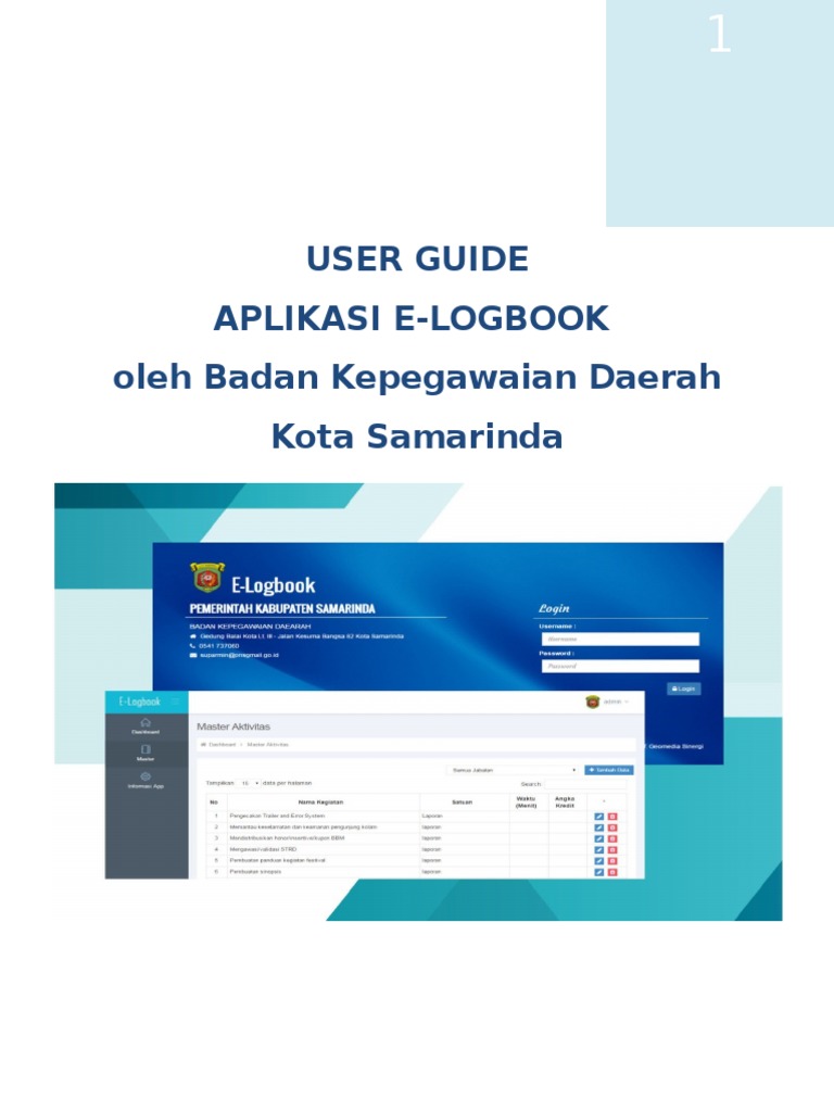 USER GUIDE E-Logbook | PDF