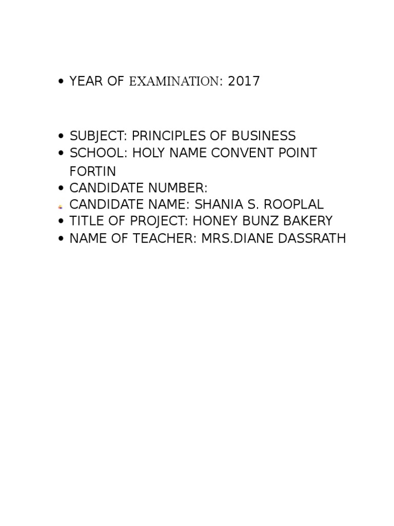 Pob Sba | Download Free PDF | Bakery | Entrepreneurship