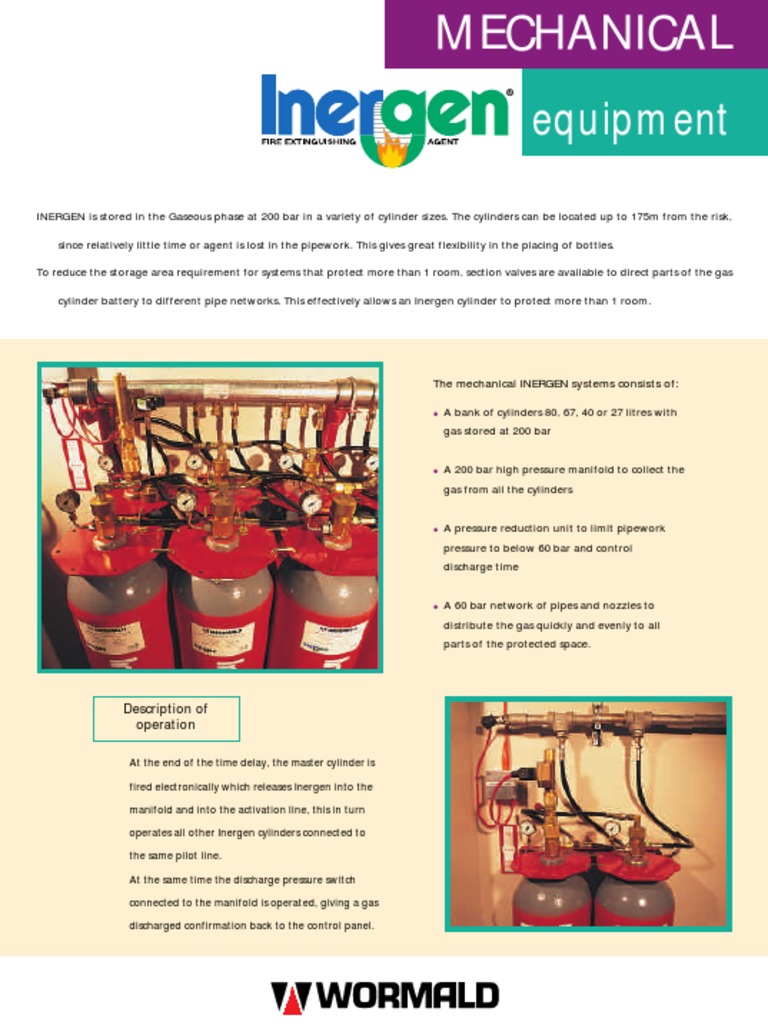 Inergen Gas System | PDF