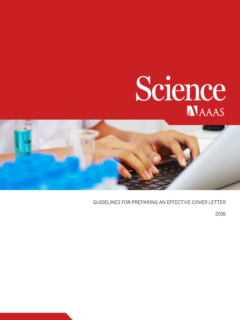AAAS Effective Cover Letters | PDF | Ocean Acidification | Science