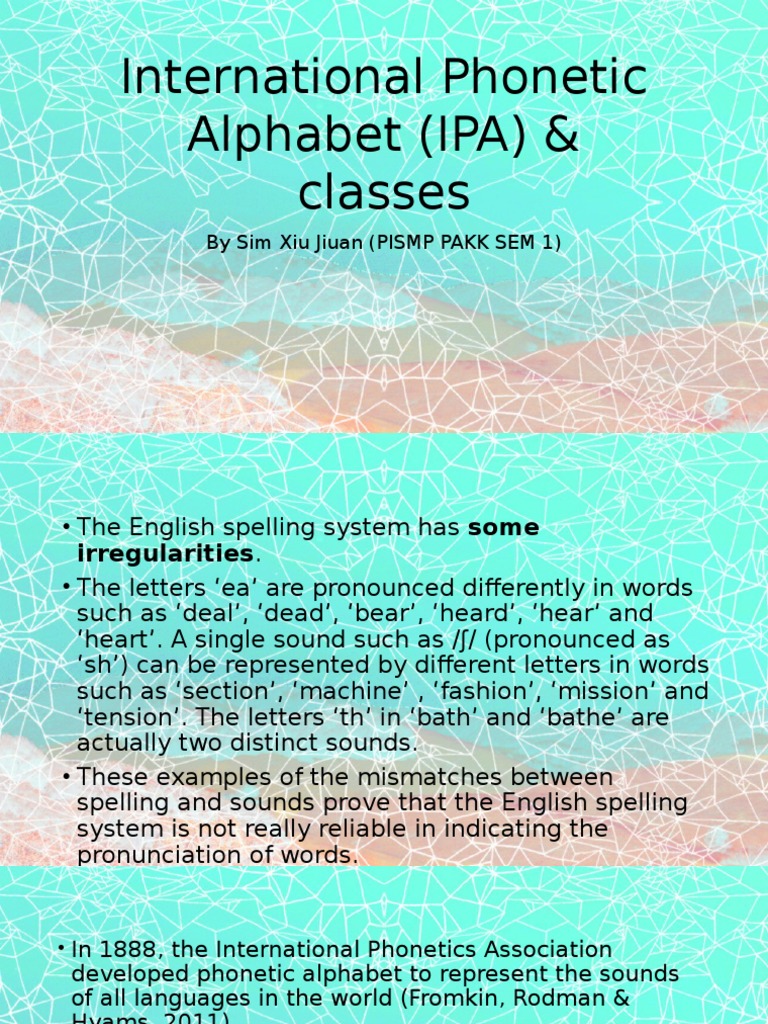 IPA | PDF