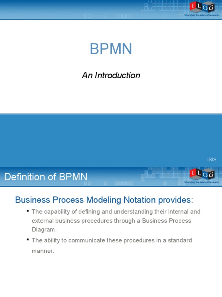 BPMN Intro | PDF | Areas Of Computer Science | Information Technology Management