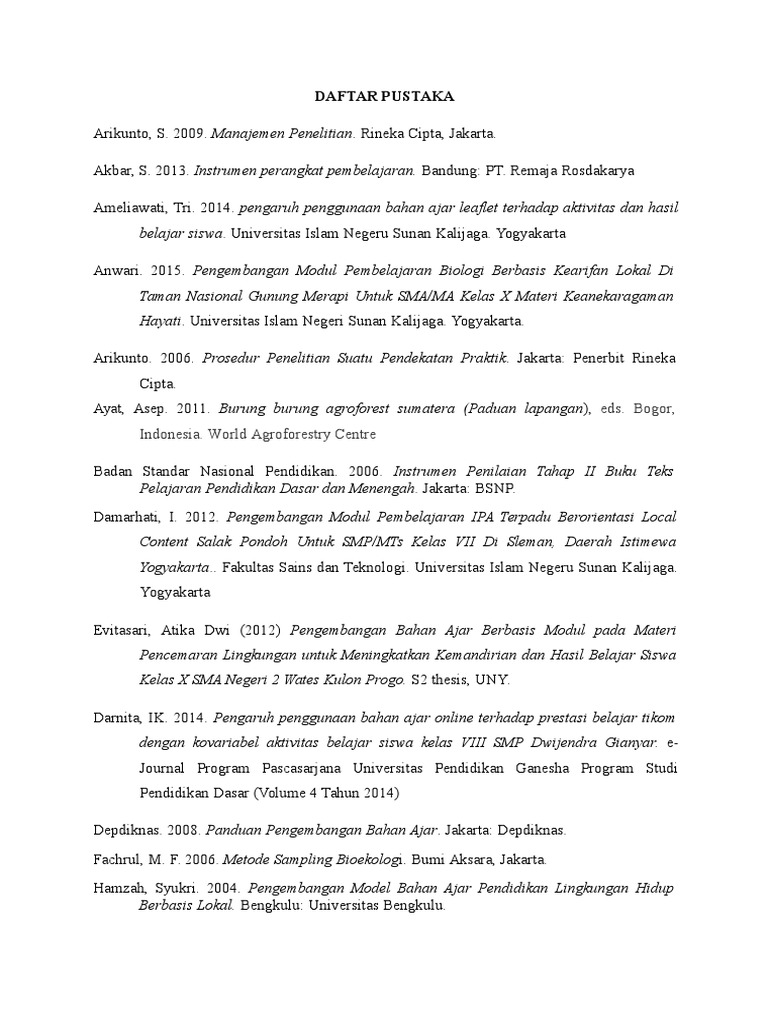 Dapus | PDF | Seni & Disiplin Bahasa