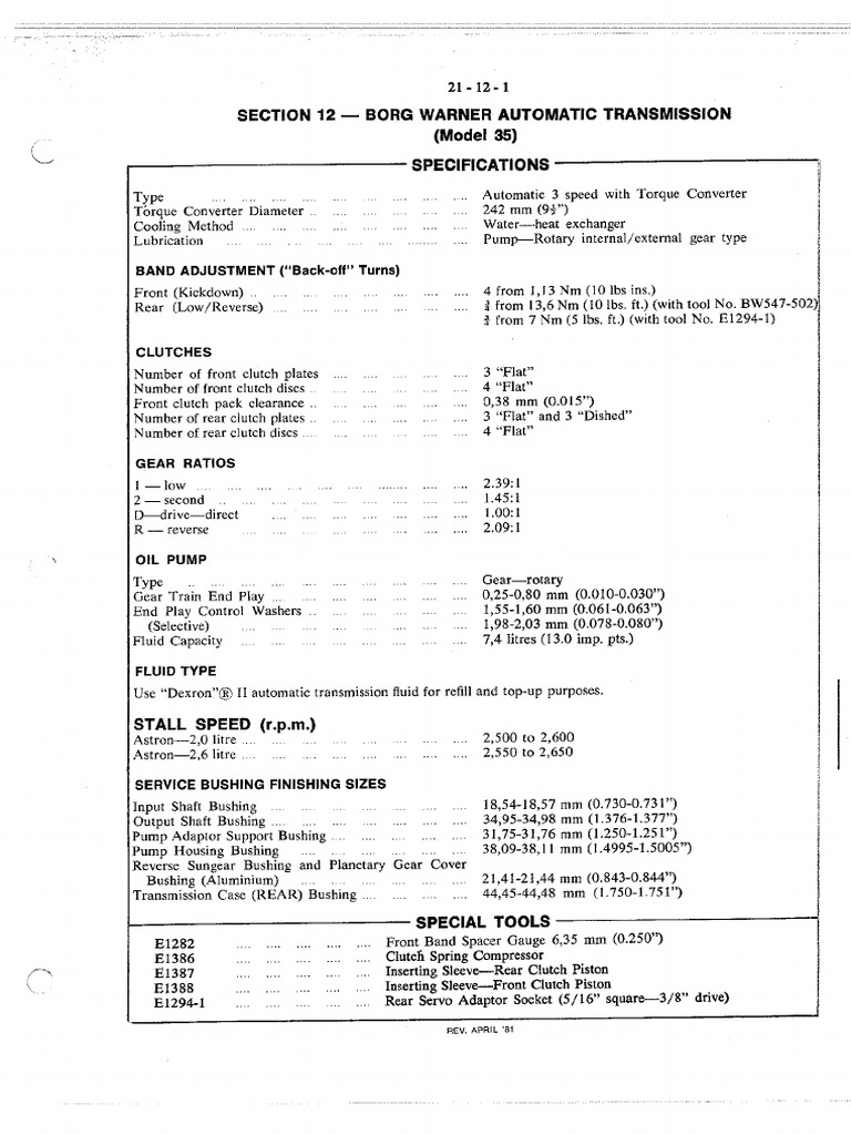 BW35 | PDF