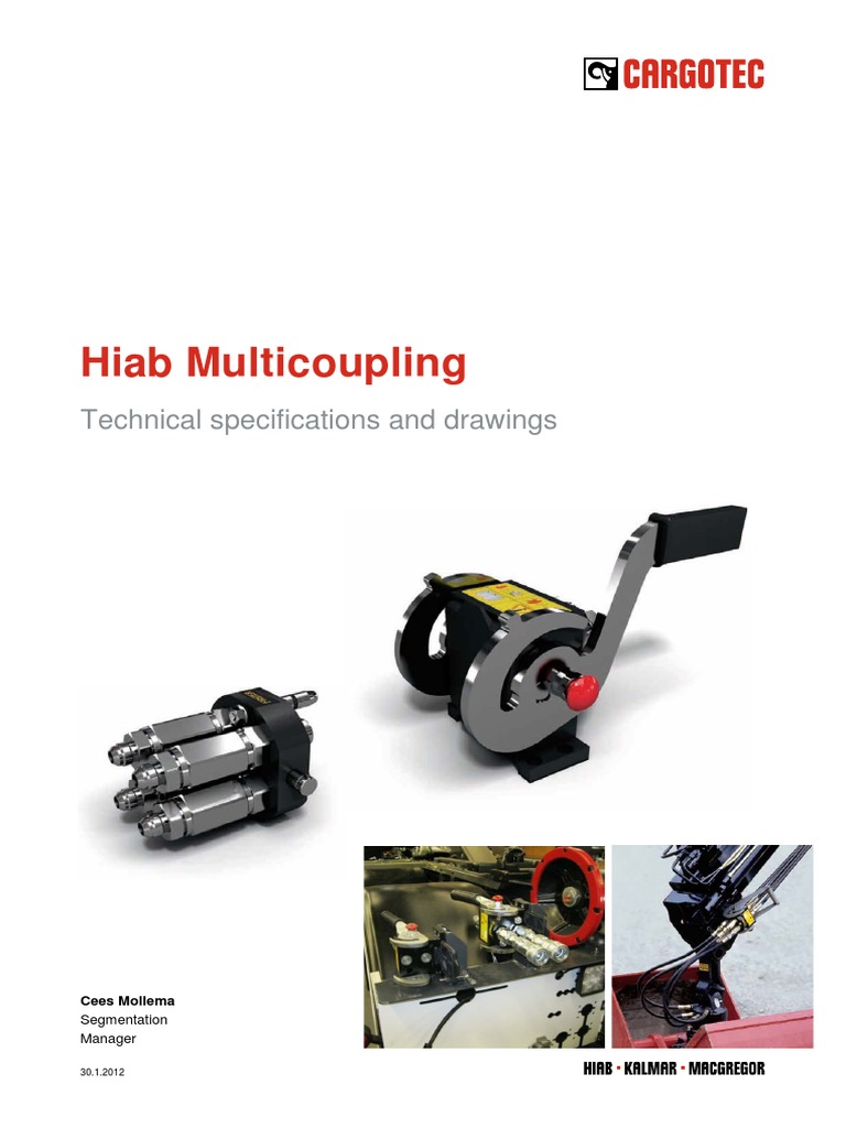 Hiab Multicoupling Specs & Drawings | PDF | Technology & Engineering