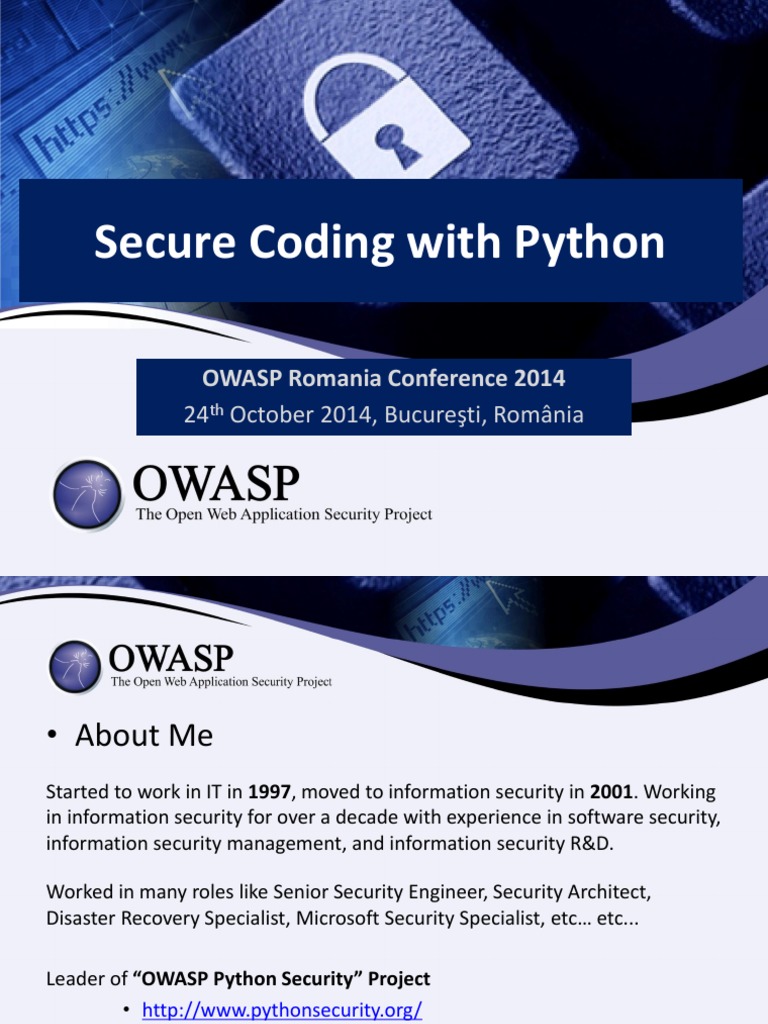 Python Secure Coding Pdf Internet Protocols String Computer Science 0812