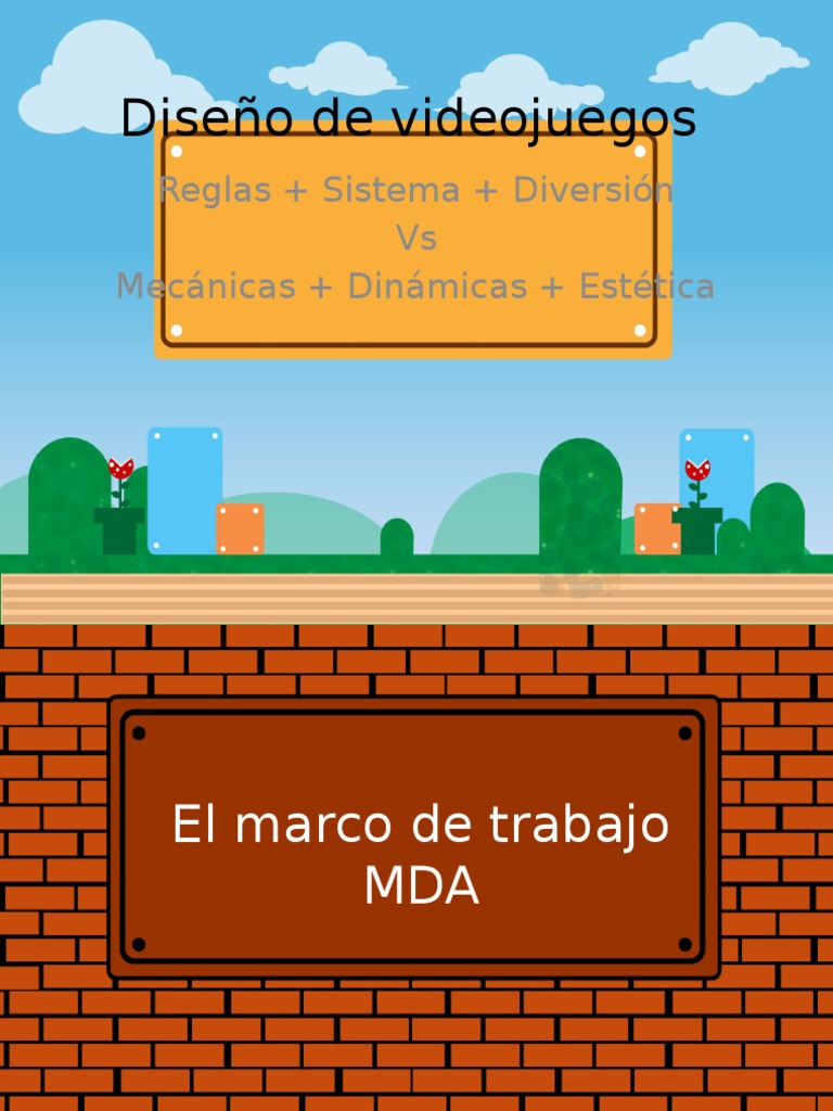 Modelo MDA | PDF | Diseño de juego | Videojuegos
