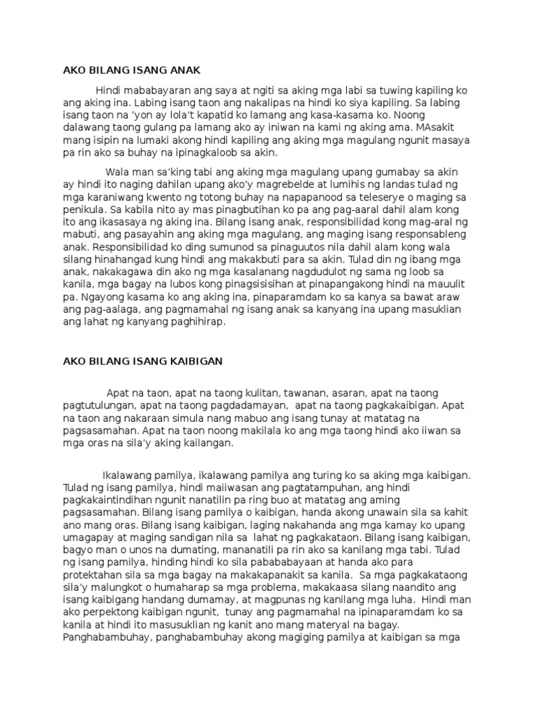 Filipino Dyornal | PDF