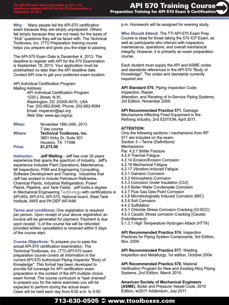 API_570.pdf | Pipe (Fluid Conveyance) | Nondestructive Testing