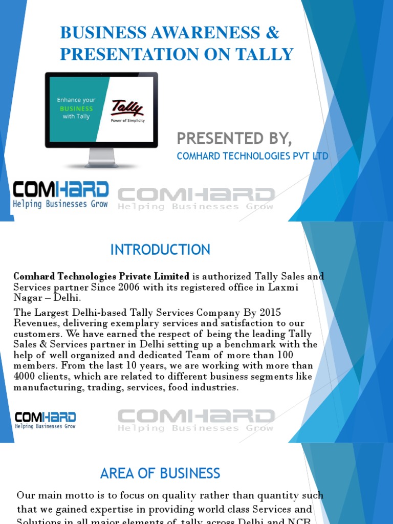 Comhard Technologies PVT LTD (Company Profile) | PDF | Enterprise Resource Planning | E Commerce
