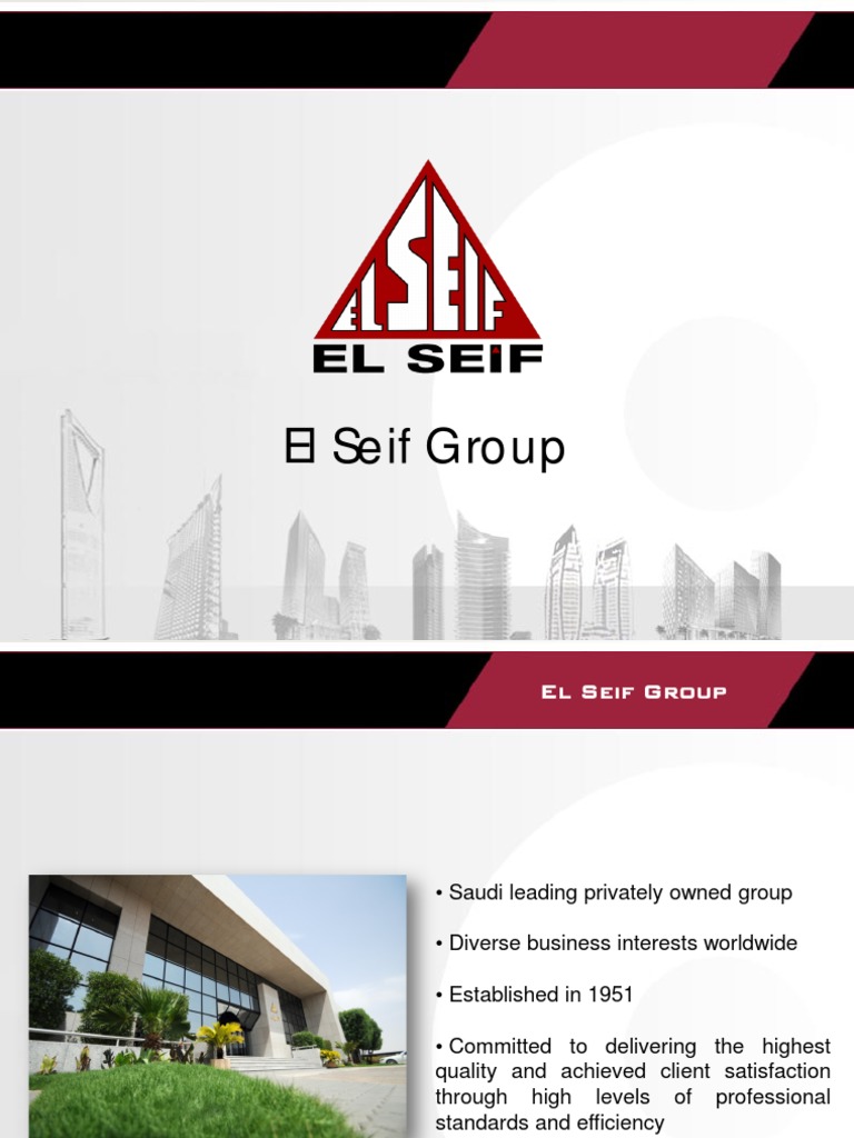 El Seif Profile | PDF | Saudi Arabia | Riyadh