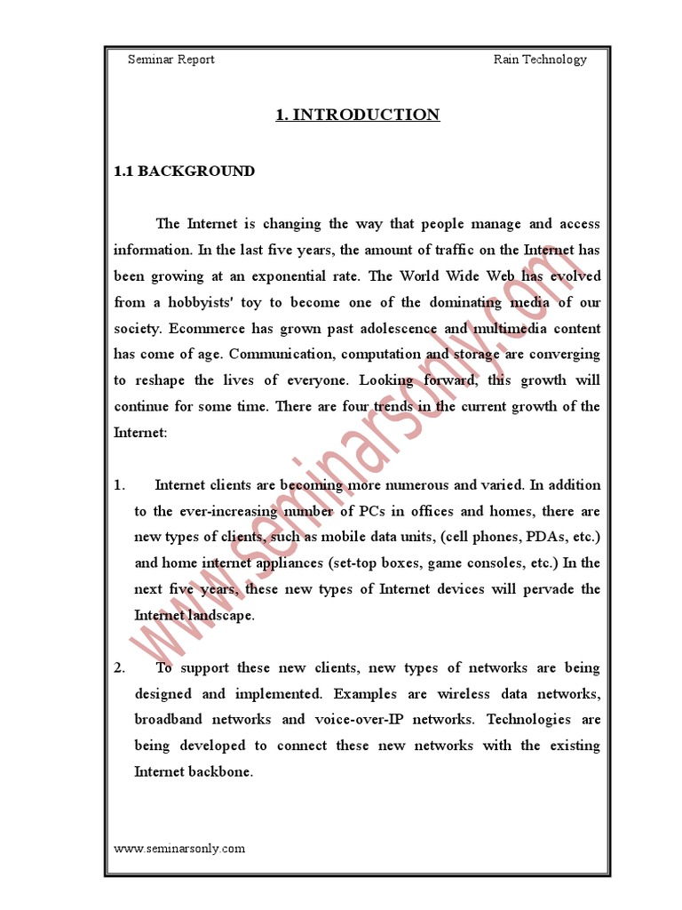 Rain Technology | PDF | Computer Cluster | Computer Network