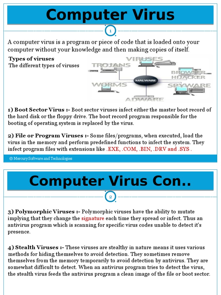 Virus & Worms | PDF | Computer Virus | Antivirus Software