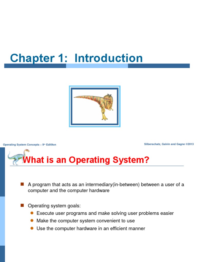 Week01 Ch1 Introduction | PDF | Process (Computing) | Operating System