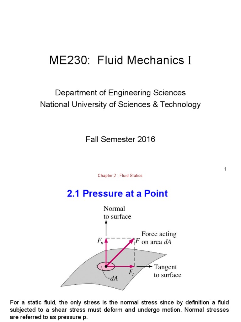 Chapter2 - FluidStatics by MUNSON | PDF | Buoyancy | Pressure